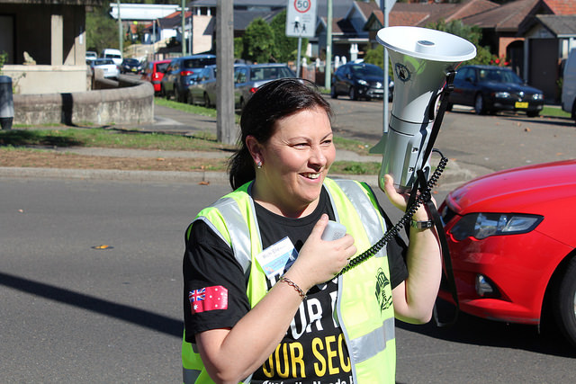 Flash Mob of Women Descend on BP in Defence of Australian Jobs