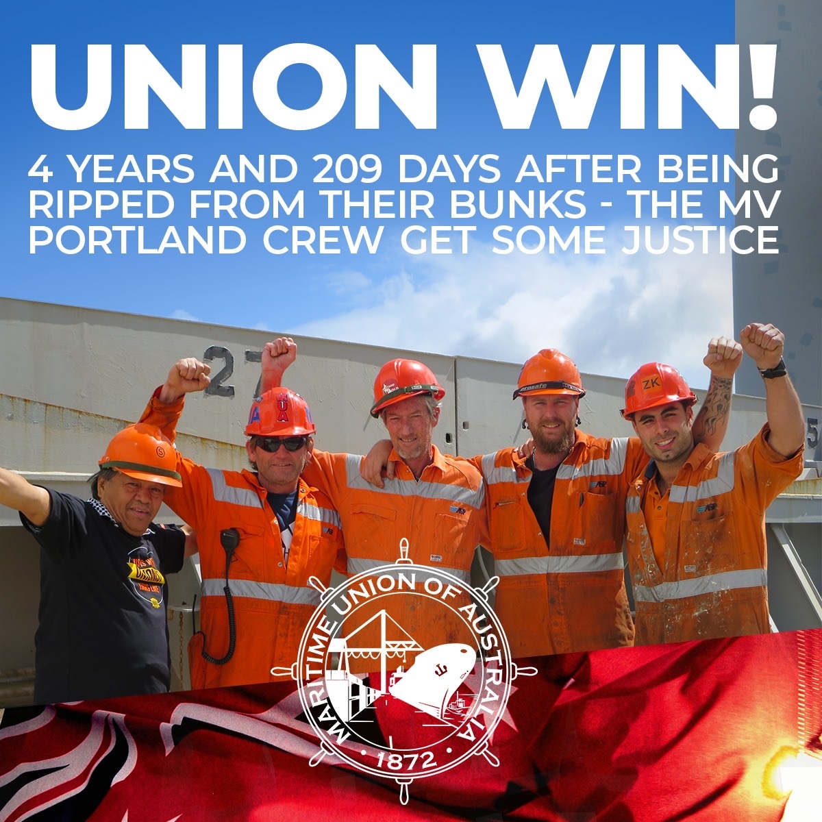 Legal win for Australian seafarers who staged 62 day sit in to prevent ...